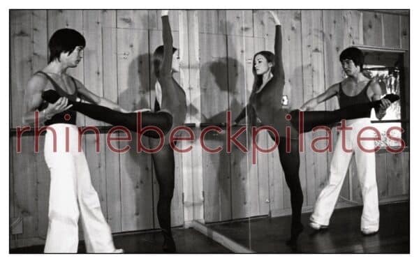 Vintage 1976 Kim Lee Photos "Jane Ballet Bar" Print - Rhinebeck Pilates